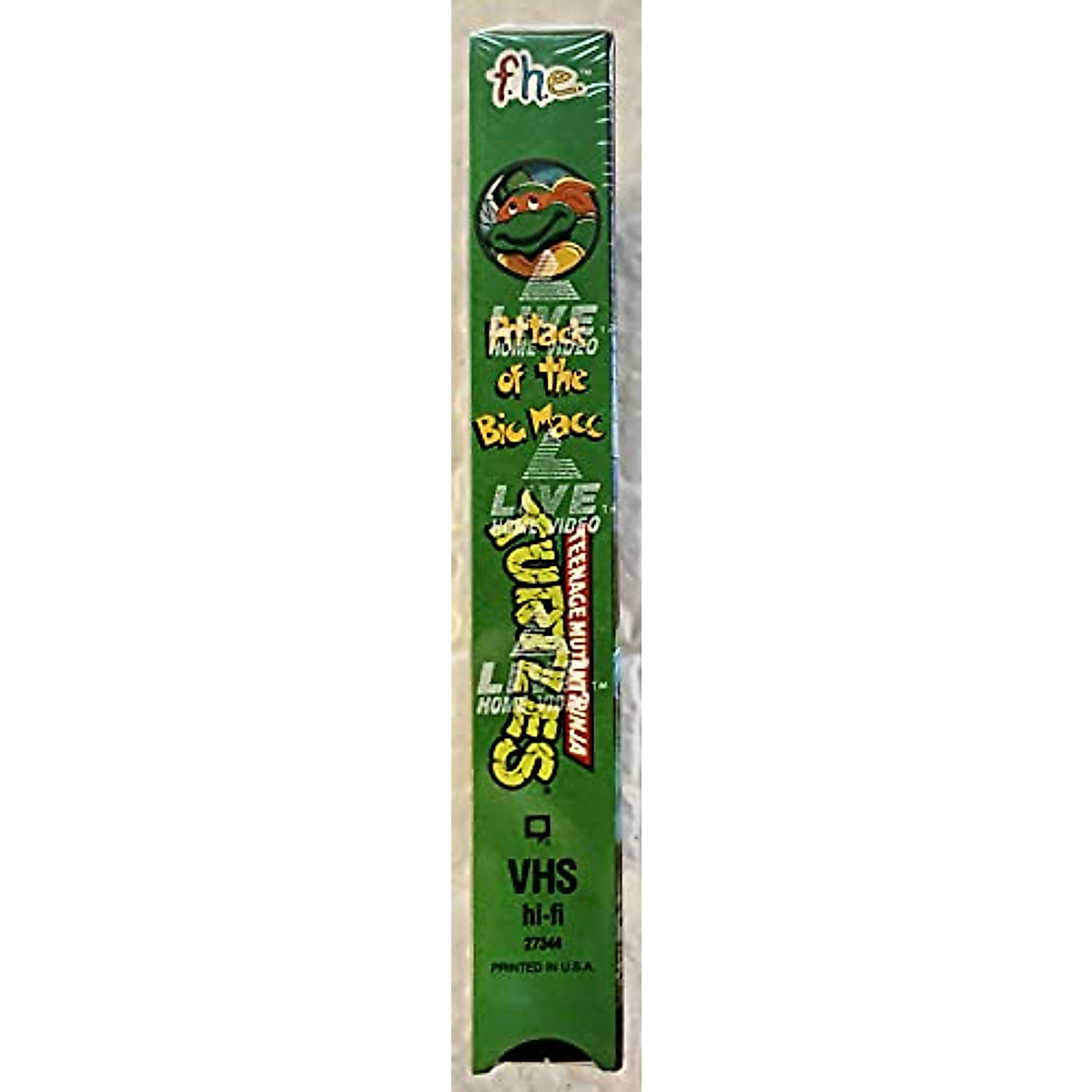 Teenage Mutant Ninja Turtles: Attack of the Big Macc [VHS]