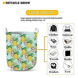 Frestree Space Planet Storage Hamper Waterproof Durable Bedroom Bathroom Laundry Basket Galaxy Solar System Home Decor, with Handles Toy Storage Bag