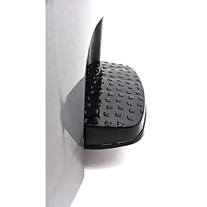 UNIWARE Small Pedal Dustbin Trash Can for Toilet, Kitchen, Living Room, Bedroom, Dark Gray, 6L,Made in Turkey