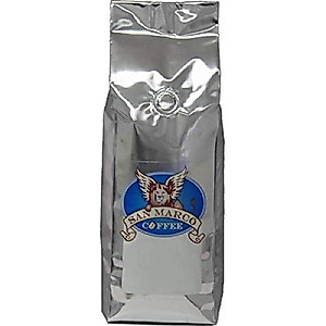 San Marco Coffee Flavored Ground Coffee, French Vanilla, 1 Pound