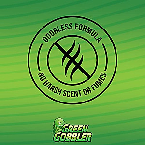 Green Gobbler Industrial Strength Grease and Hair Drain Clog Remover | Drain Cleaner Gel | Safe for Pipes, Toilets, Sinks, Tubs, Drains & Septic Systems | 1 Gallon