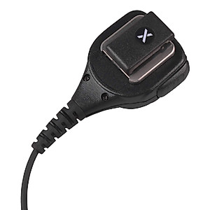Kymate Waterproof IP56 Speaker Mic with Reinforced Cable for Motorola Radios CP200 CP200D CP185 CP110 CLS1410 PR400 VL50 DTR650 RMU2080 RDU4100 RDV RMV,Shoulder Microphone PMMN4029A PMMN4013A