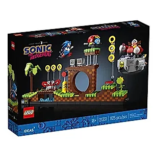 Lego Sonic The Hedgehog Green Hill Zone (21331) w/ Sonic Sticker Activity Book