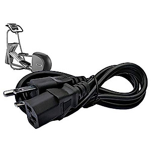 UpBright AC Power Cord Cable Compatible with Precor EFX Elliptical Series 5.31 5.33 5.35 5.37 EFX5.33 EFX5.37 EFX 5.25 EFX 5.23 EFX5.17i EFX546 EFX556 EFX 5.33i 5.17i 5.19 5.21 5.21i 5.23 IEC-320 C13