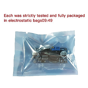 10Gtek# Buck Converter Step Down Module LM2596 DC to DC Voltage Regulator, 3.0~40V to 1.5~35V Power Supply Module, Pack of 2