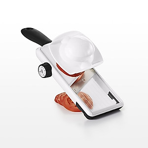 OXO Good Grips Large Adjustable Handheld Mandoline Slicer,White