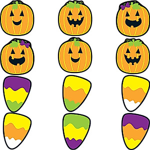 Carson Dellosa – Halloween Colorful Cut-Outs, Classroom Décor, 36 Pieces