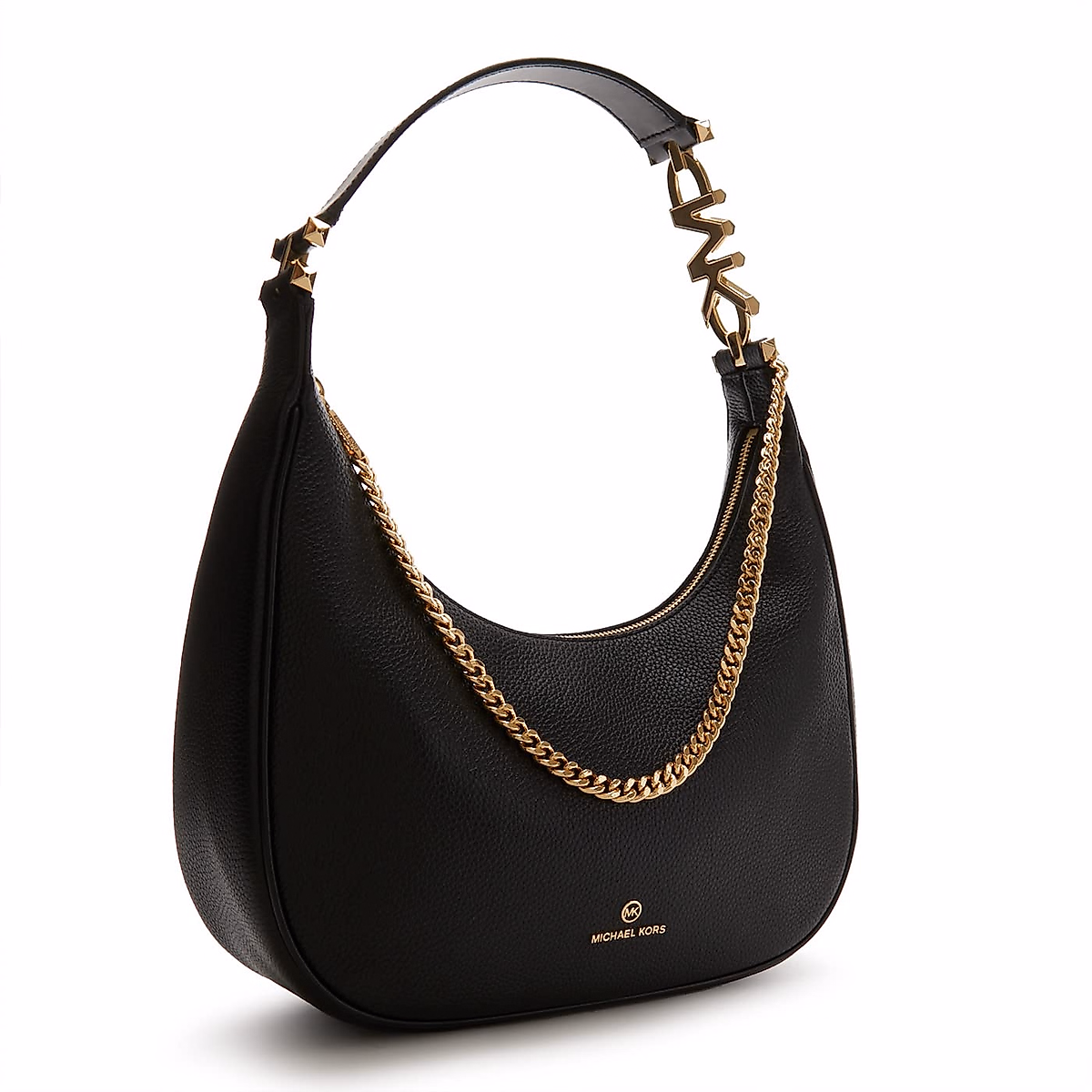 Michael Kors Piper Large Hobo Shoulder Black One Size