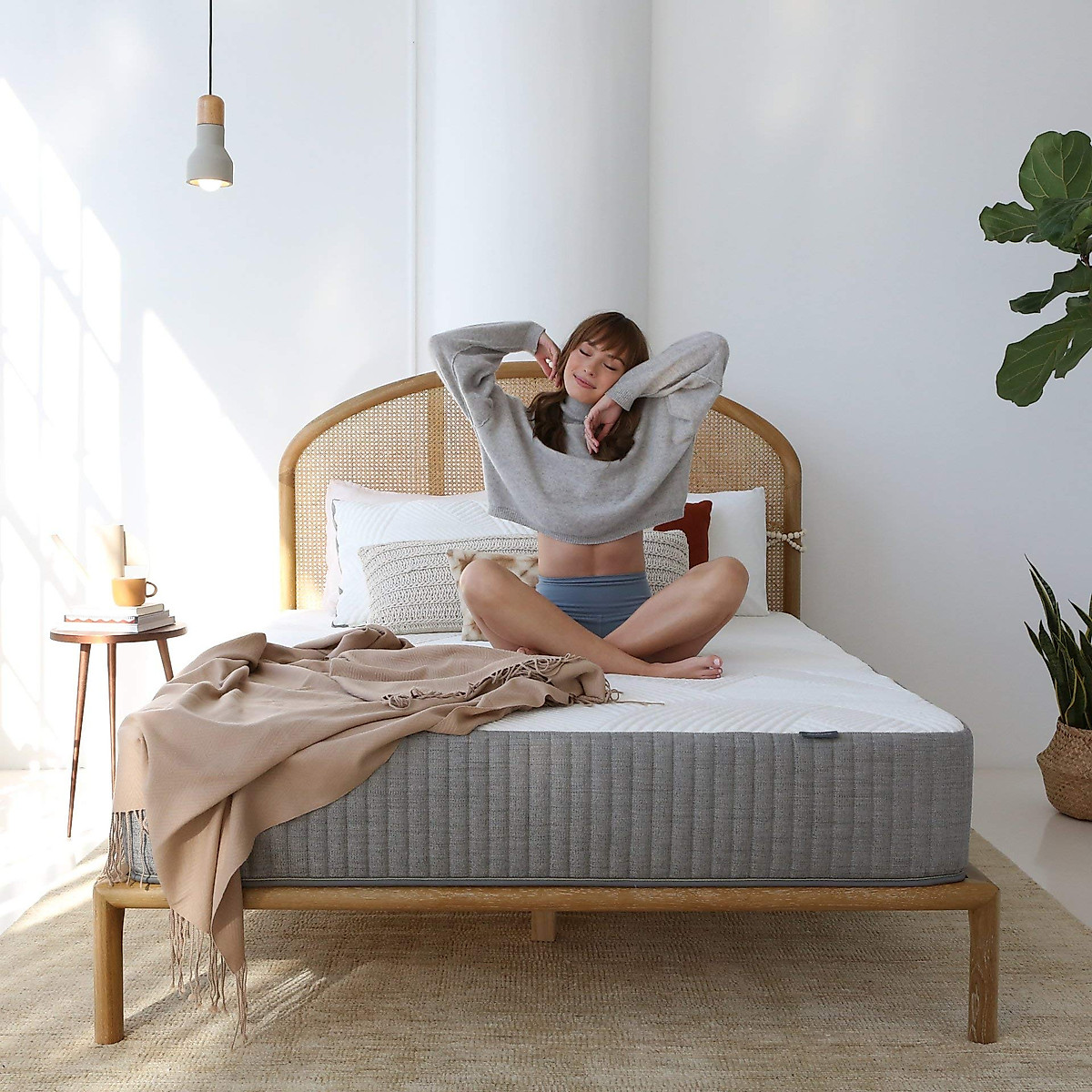 Brentwood Home Cypress Classic Cooling Charcoal Infused Memory Foam Mattress, Non-Toxic, Made in California, 11-Inch, Full Size