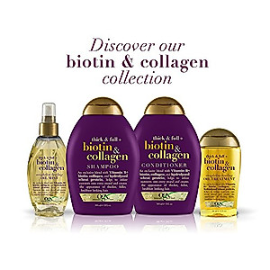 OGX Thick & Full + Biotin & Collagen Shampoo, 13 Ounce