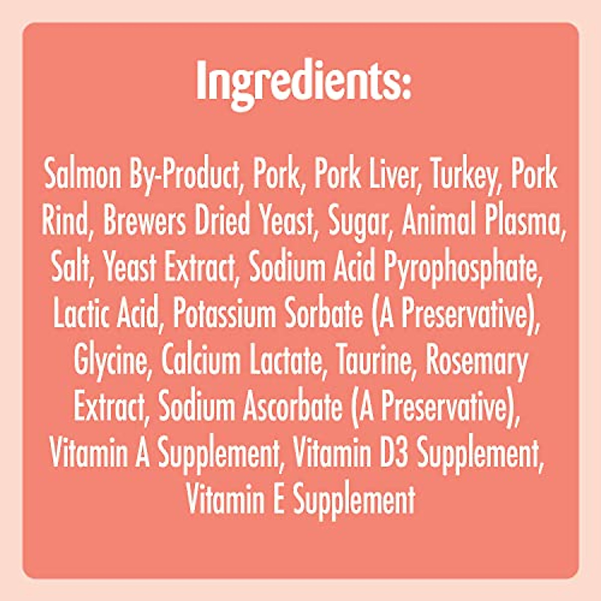 TEMPTATIONS Meaty Bites, Soft and Savory Cat Treats, Salmon Flavor, 4.12 oz. Pouch