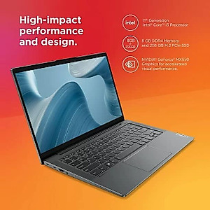 Lenovo IdeaPad 5i, 14" FHD IPS Display, Fingerprint Reader, Intel Core i5-1135G7 (Beat i7-1160G7) Processor up to 2.4 GHz, 8GB RAM, 256 SSD, Backlit Keyboard, HDMI, Windows 11, EAT Cloth