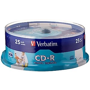 Verbatim 43439 - Virgin CDs (Pack of 25)