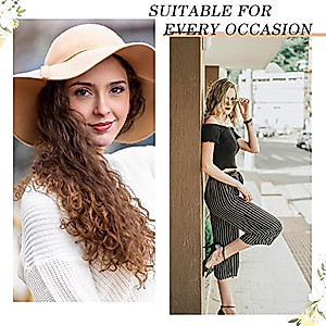 Straw Bag for Women Beach Purse Shoulder Bag Hand Woven Straw Clutch Summer Crossbody Bag with 4 Pairs Rattan Earrings Lightweight Statement Straw Earrings