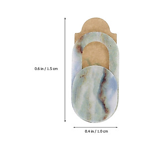 Hemobllo Webcam Cover - 6 Pcs Marble Laptop Camera Cover Slide Camera Blocker Web Cam Cover Sliders for Computer Cell Phone PC Tablet Notebook