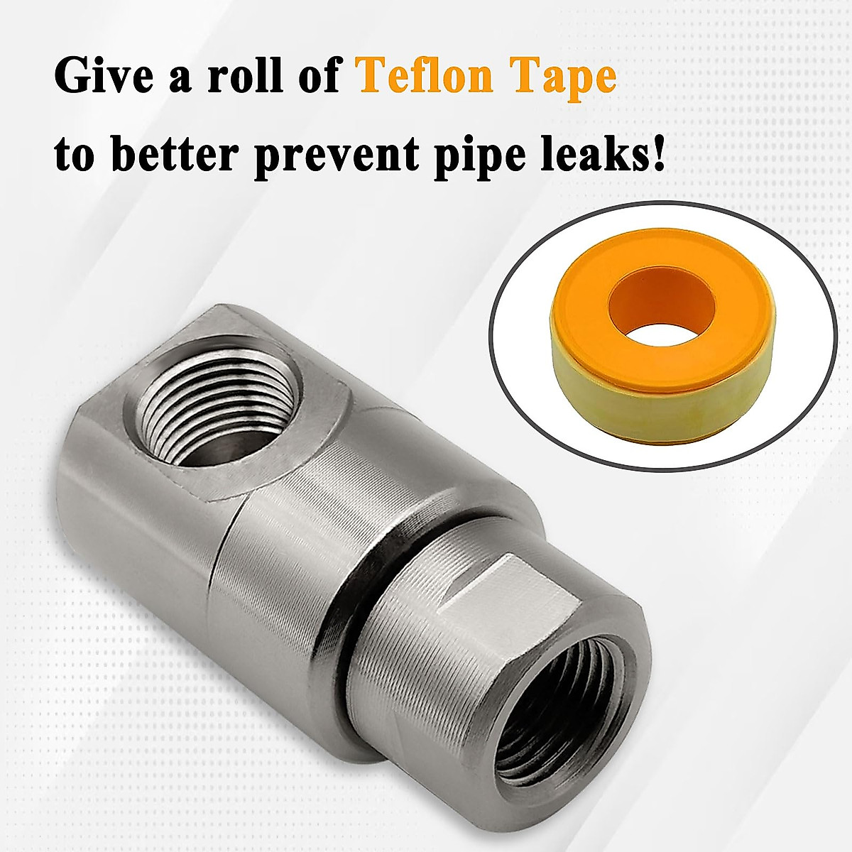 5024-Ni-AL 1/2 Inch Hose Reel Swivel Fitting Replacement, Swivel Fitting for Hose Reel 9SS8FP50XFP50-Ni-AL