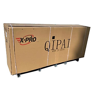 X-PRO Lifan KPM 200 Adult Motorcycle 200cc Gas Street Motorcycle Electric Fuel Injection 17HP 6 Speed made by Lifan(White)