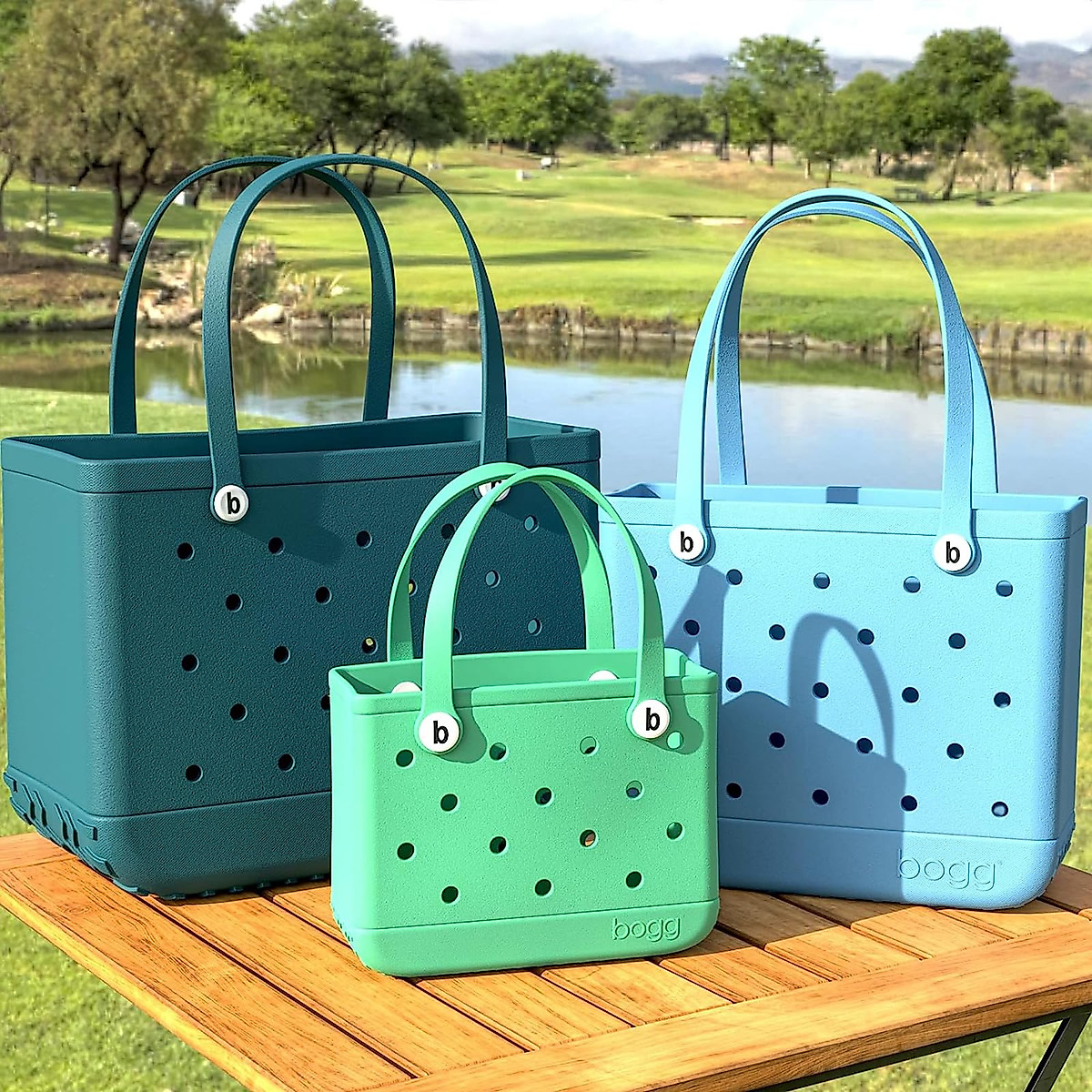 4Pcs Replacement Buttons and Waterproof Bag for Bogg Bag,Bogg Bag Accessories of Original X Large,Perfect with Beach Bag Practical White (Waterproof Bag + Buttons)