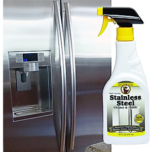 Howard Products Stainless Steel Cleaner for Appliances - Stainless Steel Cleaner and Polisher