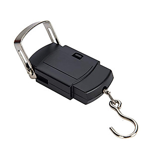 Hyindoor Portable Luggage Scale 50kg/110lb Electronic Digital Suitcase Weight Scale Travel Bag Hanging Weighing Scale