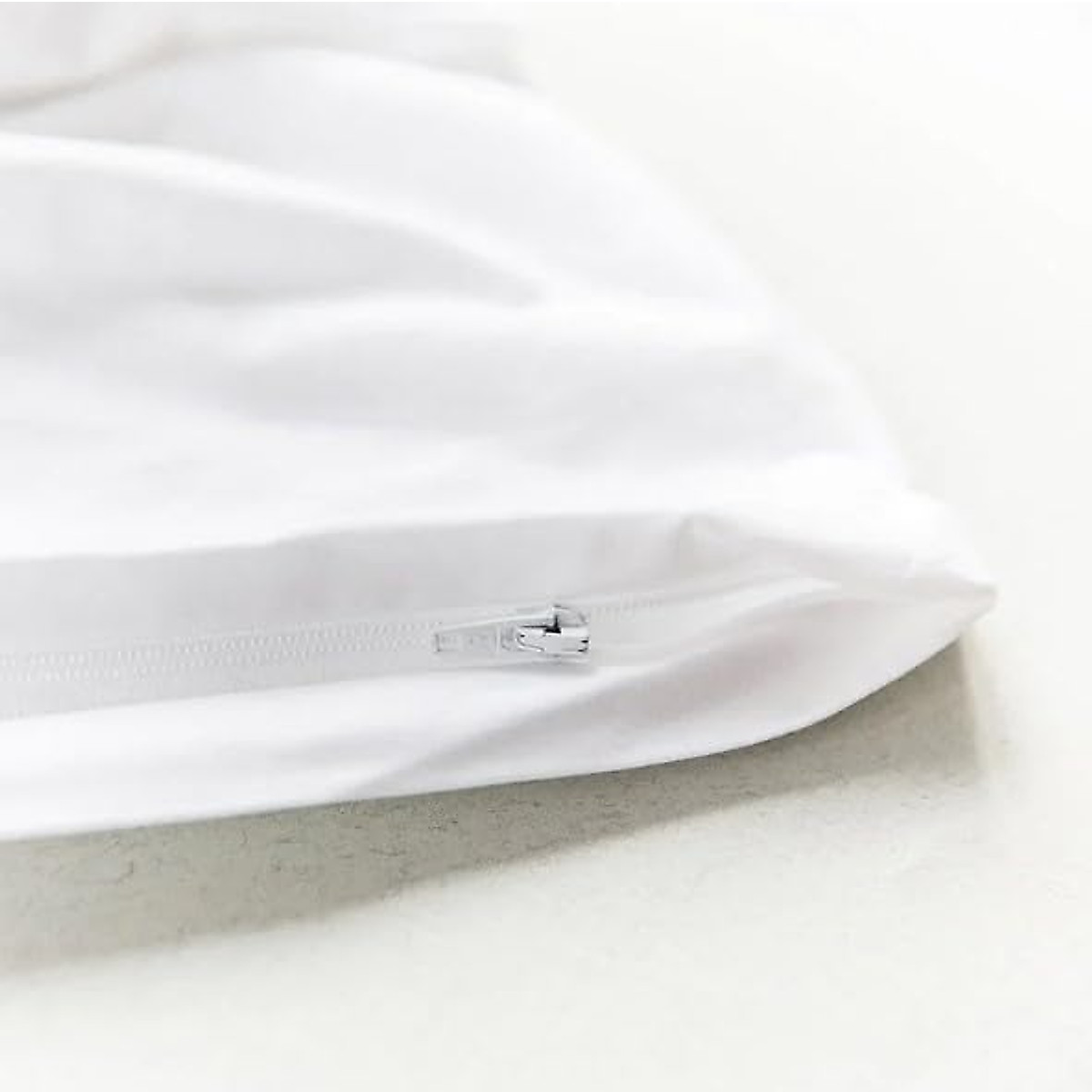 New Organic Cotton Sateen Fitted Sheet for Supreme Comfort and Durability - Fitted Sheets only Cotton-90 x 200cm (EU) size.