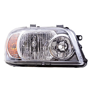 Brock Replacement Driver and Passenger Headlights Headlamps Compatible with 2004-2006 Highlander 81130-48280 81170-48280