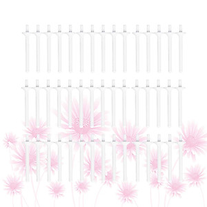 Exceart 40Pcs Nose Wax Sticks Plastic Nasal Ear Face Eyebrows Hair Removal Sticks Plastic Wax Wand for Men Women