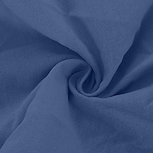 SMIDOW Womens Cotton Linene Beach Sun Dress Casual Loose Flowy Maxi Long Dresses Sexy Sleeveless Comfy Sundress Summer 2023