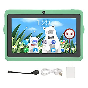 AMONIDA Toddler Tablet, 100‑240V Dual Camera 8 Core CPU 2GB 32GB Kids Tablet for Babies (US Plug)