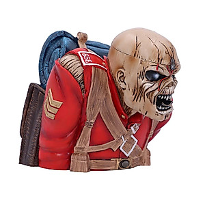 Nemesis Now Officially Licensed Iron Maiden The Trooper Bust Box (Small) Red, 12cm