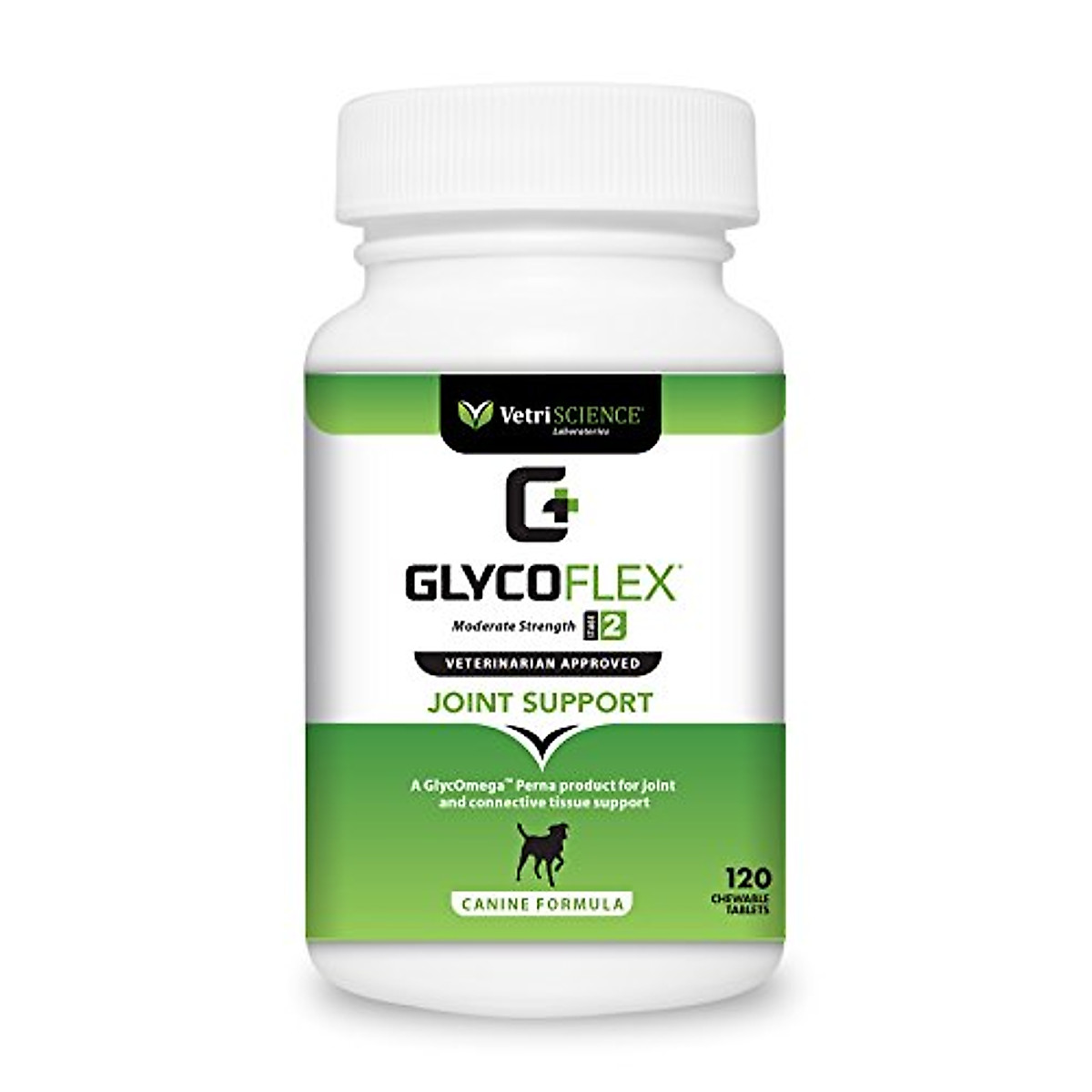 VETRISCIENCE Glyco Flex® 2 Hip and Joint Supplement for Dogs, Chewable Tablets (2 pack)