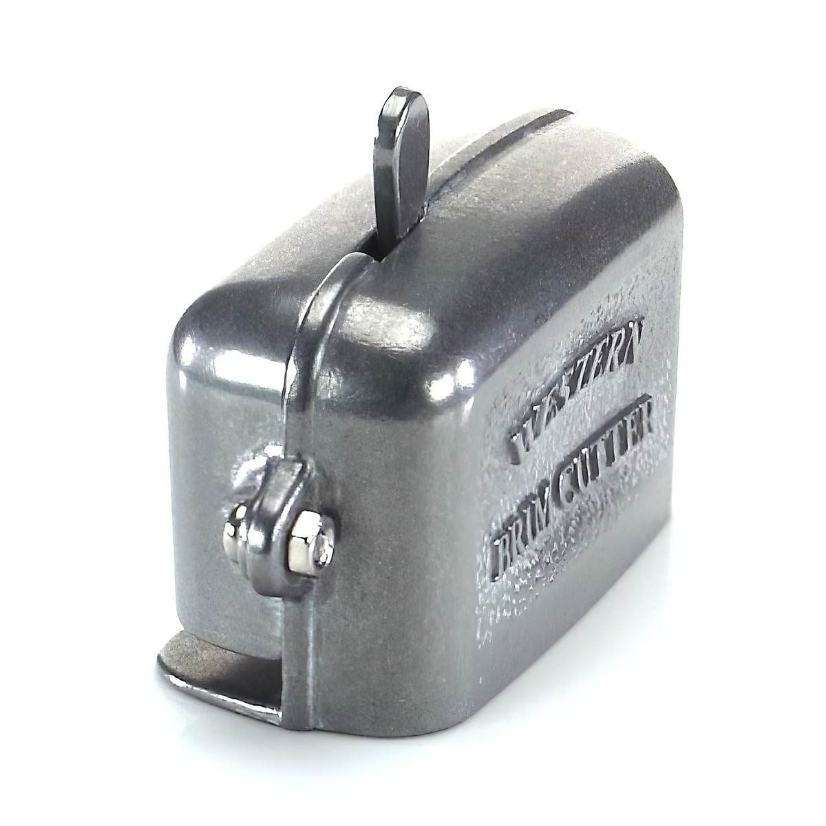 M&F Western Hat Brim Cutter, Premium Quality Metal, 1/2 Inch Silver