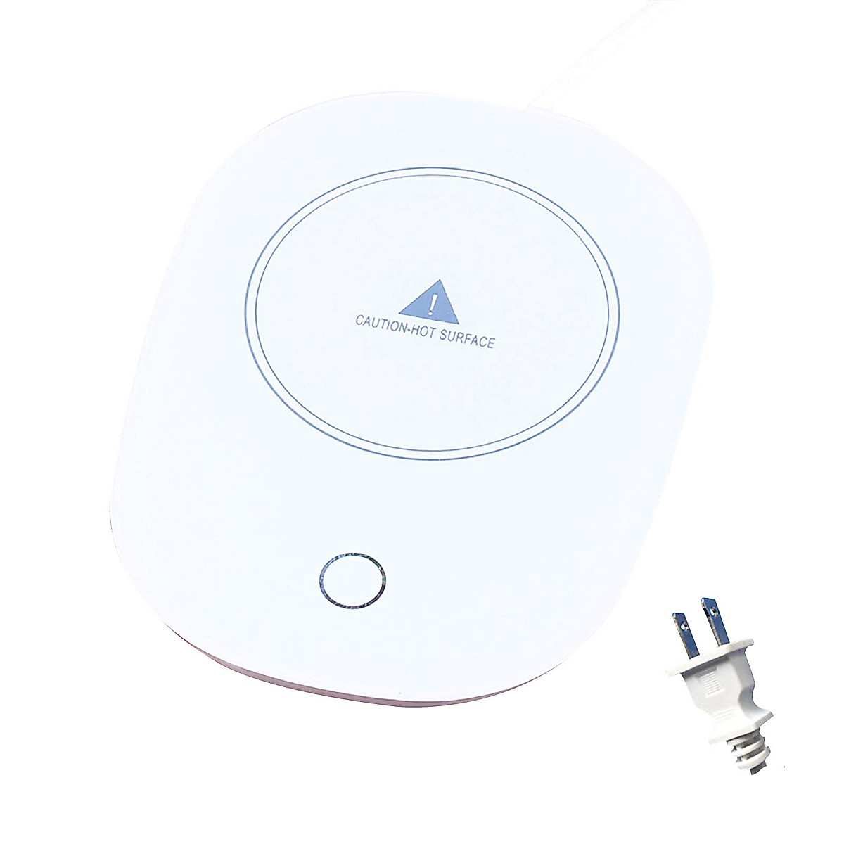 ZYION Coffee Mug Warmer with Auto Shut Off Beverage/Drink/Tea Warmer Electric Thermostatic Smart Cup Warmer Pad for Office and Home Cocoa Tea Water Milk Soup