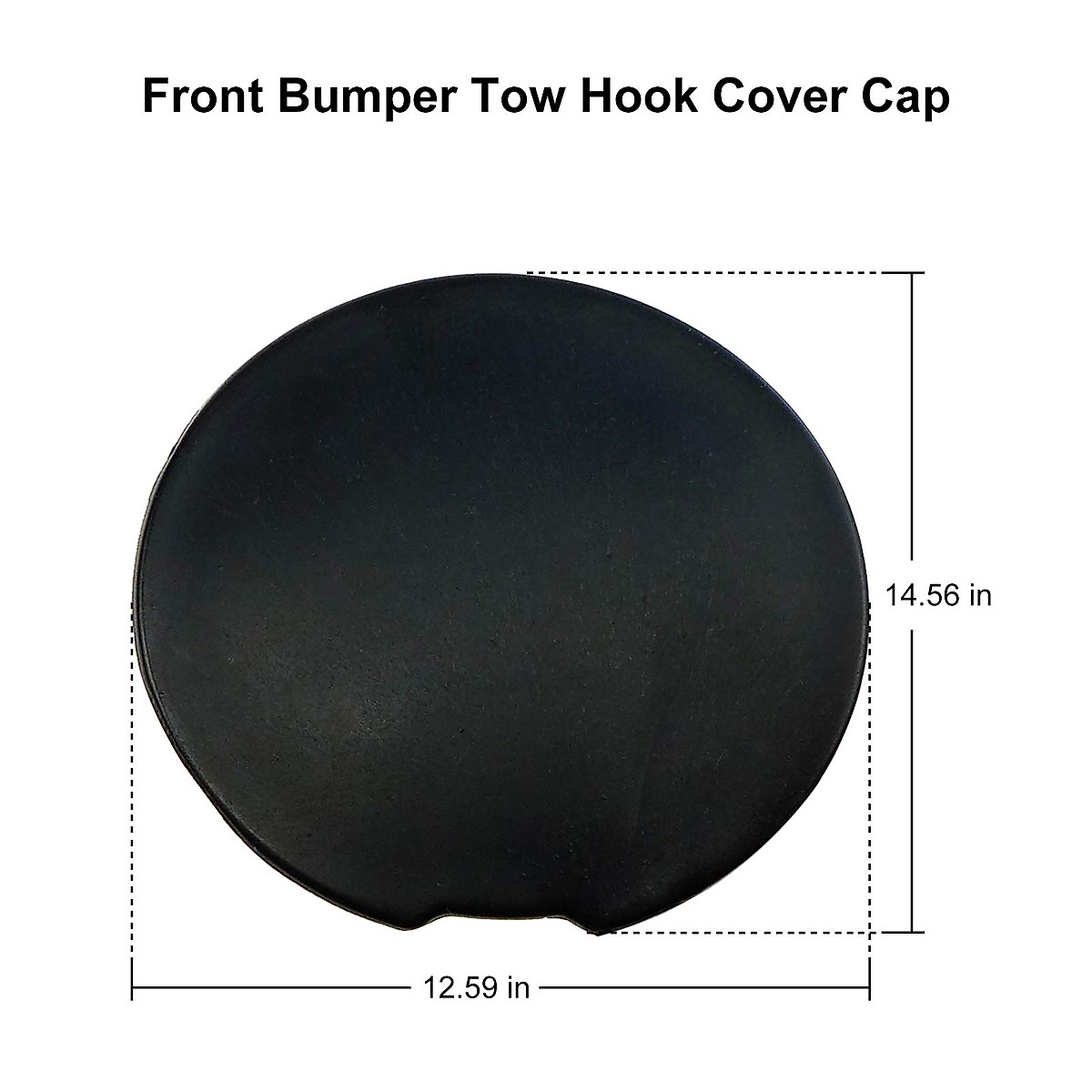 Bosting BB5Z-17A900-APTM, Front Bumper Tow Hook Cover Cap Fit for Ford Explorer, 2011-2015