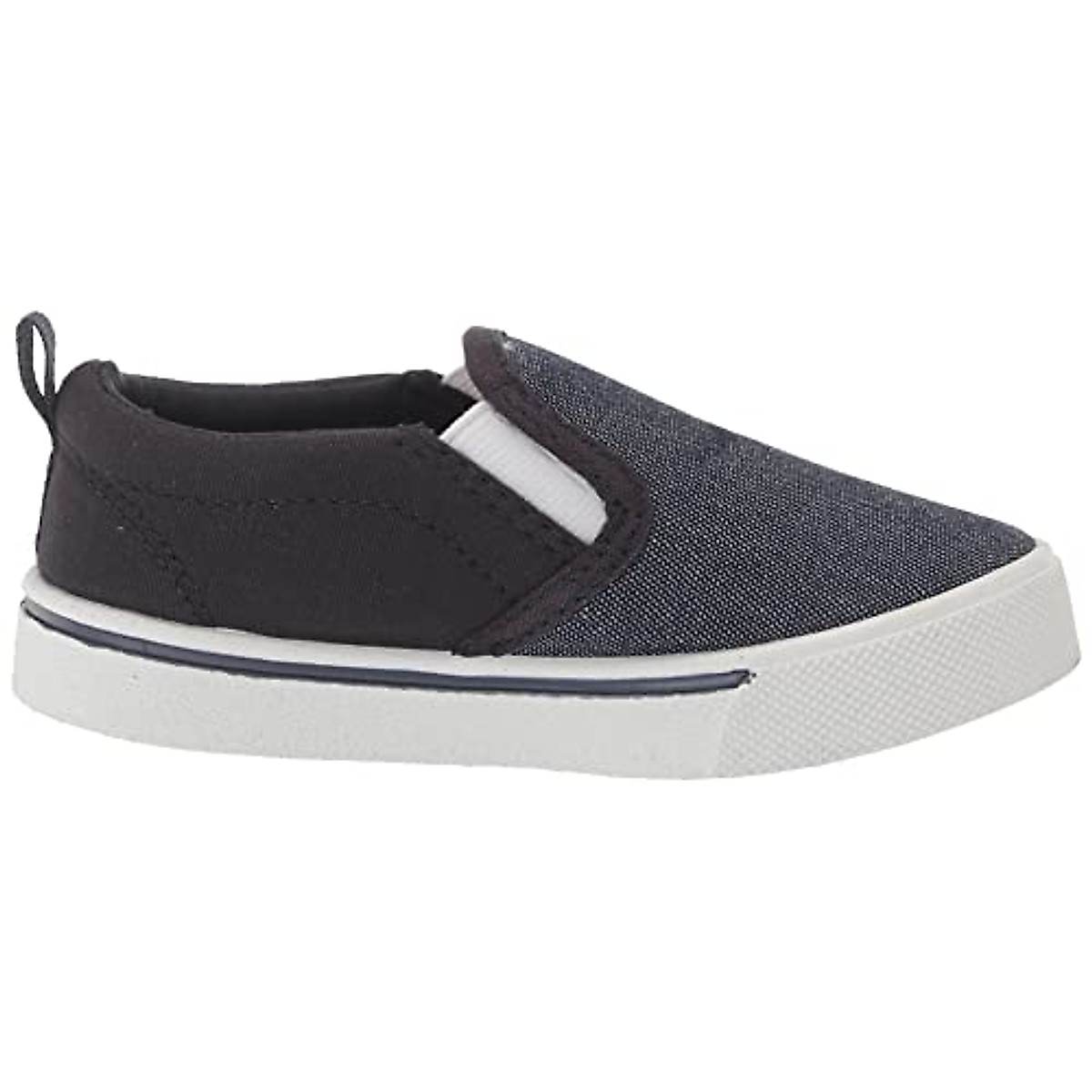 OshKosh B'Gosh Boy's Austin Slip On Shoe, New Navy, 10 Toddler