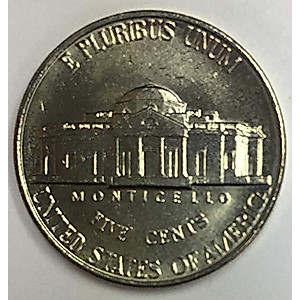 1989 P Jefferson Nickel Five-Cent Piece BU