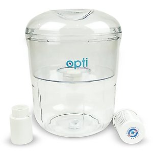 3 Gallon Water Jug Alkaline Water Filter for Top Load Water Dispenser | Opti Flex Water Jug Alkaline Filter Removes Water Contaminants While Increasing Water Alkaline Measurement Up to 9.0