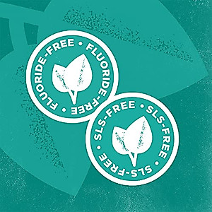 Tom's of Maine Natural Fluoride-Free SLS-Free Botanically Bright Toothpaste, Peppermint, 4.7 oz. (Packaging May Vary)