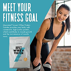 Myprotein - Impact Whey Protein Powder Blend - Naturally Flavored Drink Mix - Daily Protein Intake for Superior Performance - Salted Caramel (5.5 lbs, Pack of 1)