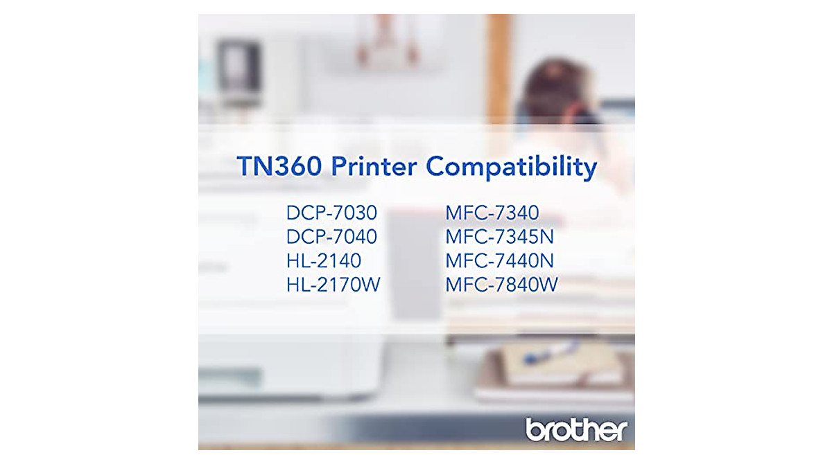 Shop Brother TN360 Original High Yield Toner Cartridge