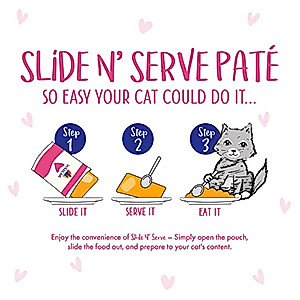 Weruva B.F.F. Play - Best Feline Friend Pate Lovers, Aw Yeah!, Pate Partay! Variety Pack, 3oz Pouch (Pack of 12)