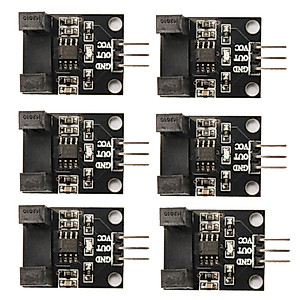 Ximimark 6Pcs LM393 H2010 Photoelectric Opposite-Type Count Infrared Sensor for Arduino