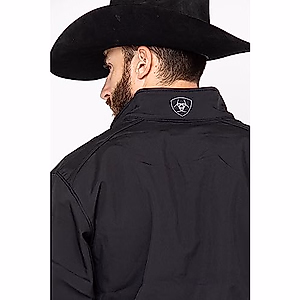 Ariat Men's Logo 2.0 Softshell Jacket, Black, LG