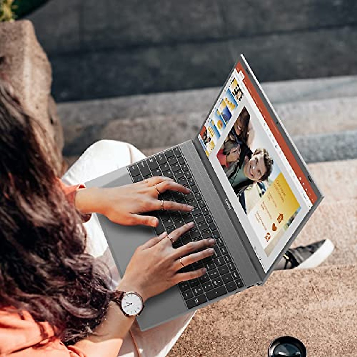 Coolby 2023 Windows 11 Laptop, 15.6 inch 1920x1080 IPS Display, 12GB DDR4 RAM / 256GB SSD Laptop Computers, Intel J4125 Quad-Core Processor Notebook PC, Support 2.4G/5G Hz WiFi, BT, Full Size Keyboard