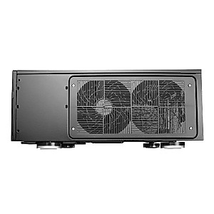 SilverStone Technology GD08B Home Theater Computer Case with Aluminum Front Panel for E-ATX/ATX/Micro-ATX Motherboards GD08B-x
