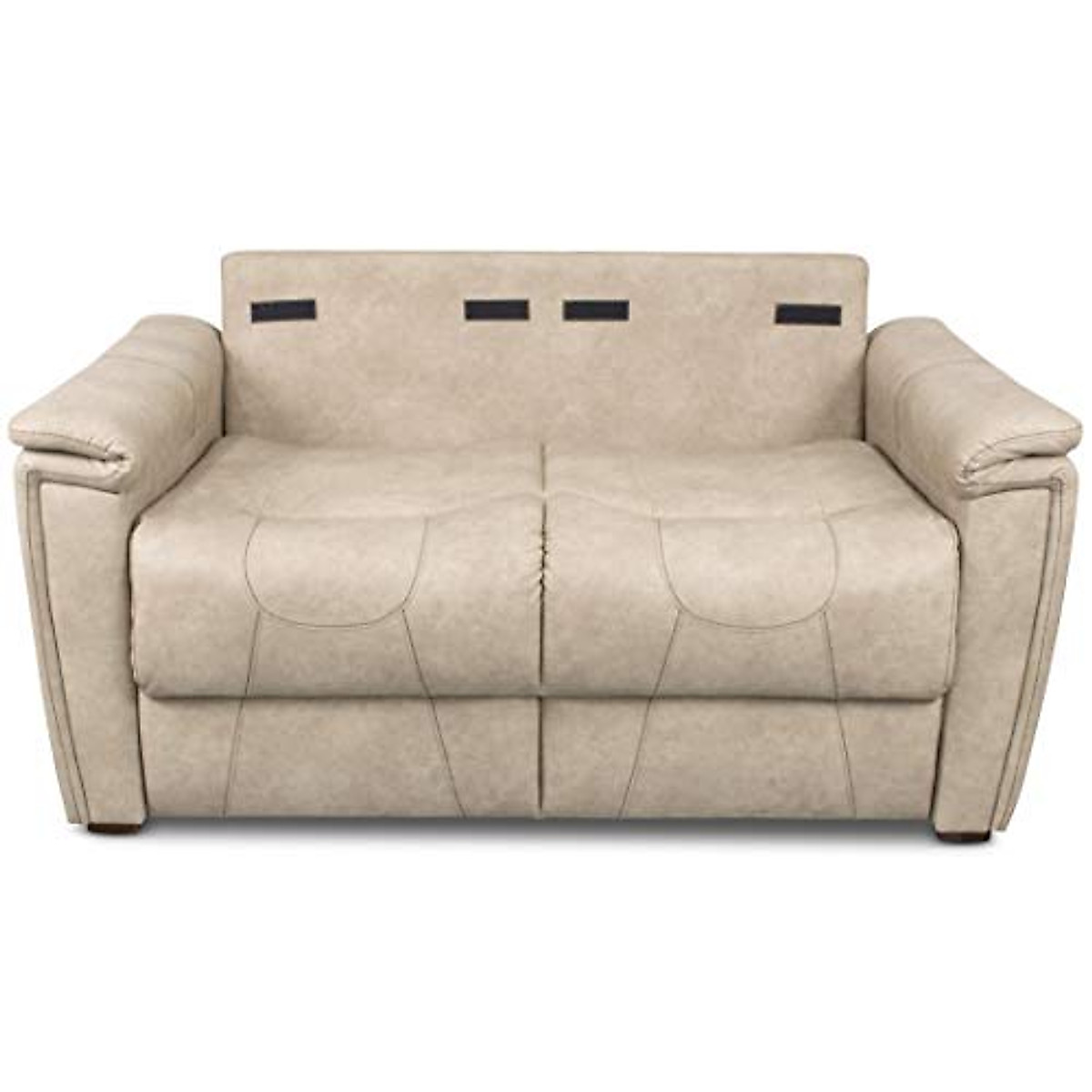 THOMAS PAYNE 379929 Grantland Doeskin 60" Trifold Sofa