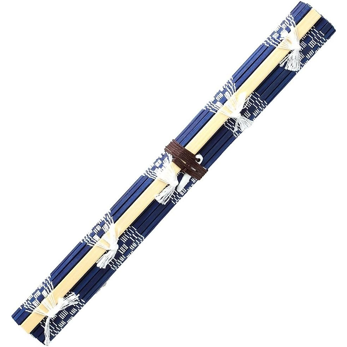 KUDOS.JP Calligraphy Brush Holder Roll-up Portable Protector, Natural Bamboo Brush Wrap - Japan Import