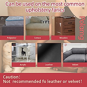 Polamg Anti Cat Scratch Furniture Protector-14 Pack Single Side Couch Protector for Cats, Self-Adhesive Cat Tape for Furniture, Cat Scratch Deterrent for Furniture Door Walls