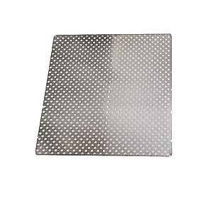 Sunrise Stainless Steel Fryer Crumb Screen Gate (Solid Screen) (13.5"x13.5")