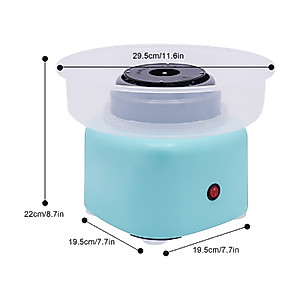 Cotton Candy Maker, Electric Cotton Candy Machine for Kids with Large Anti-splash Tray, Sugar Scoop, Candy Sticks Cotton Candy Machine
